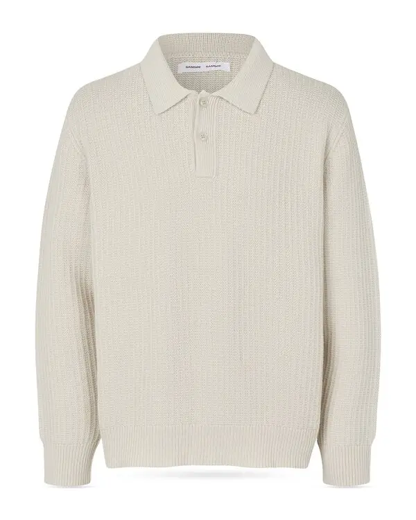 SAMSØE SAMSØE Samse Samse Long Sleeve Polo Shirt