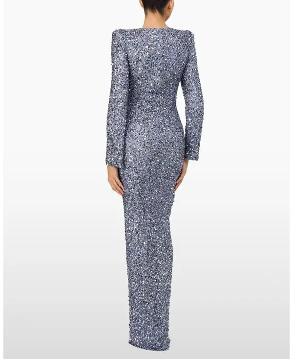 Jenny Packham Marie Maxi Dress - Basalt Grey