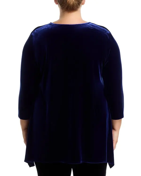 Caroline Rose Swing Velvet Tunic