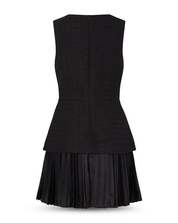MILLY Mixed Media Minidress