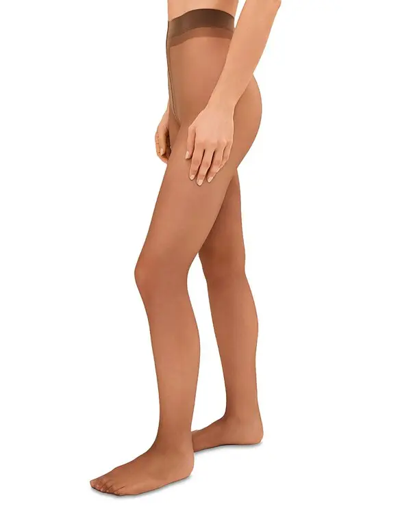 STEMS Avery Sheer 10 Tights - Brown