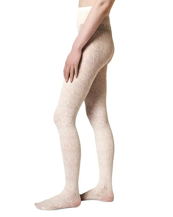 STEMS Emelia Tattoo Tights - Ivory