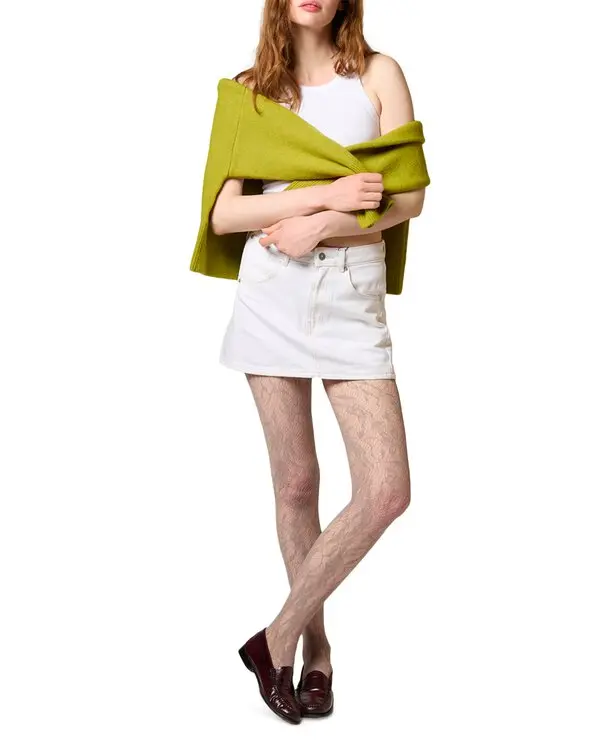 STEMS Aria Mesh Tights - Grey