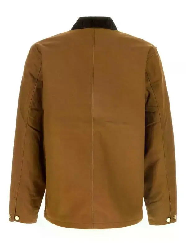 Carhartt Work In Progress Michigan Logo-patch Shirt Jacket - Brown