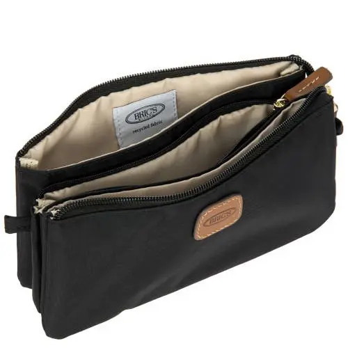 Bric'S X-travel 3-pocket Clutch Bag - Black