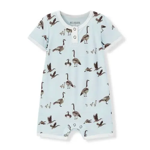MILKBARN Luxe Stretch Shortall - Goose