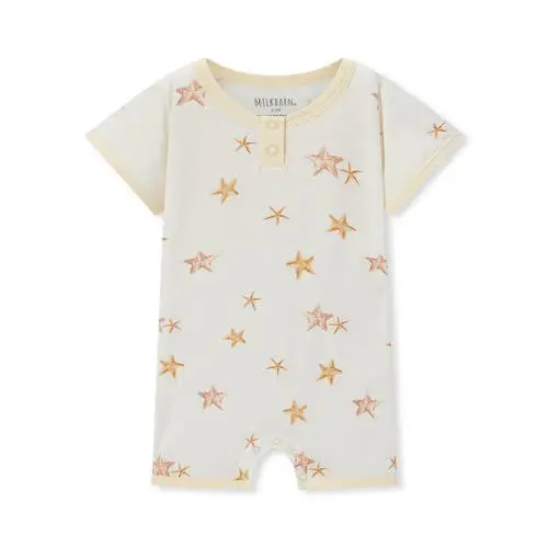 MILKBARN Luxe Stretch Shortall - Starfish Dreams
