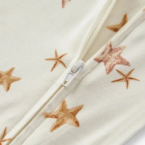 MILKBARN Luxe Stretch Zipper Pajama - Starfish Dreams
