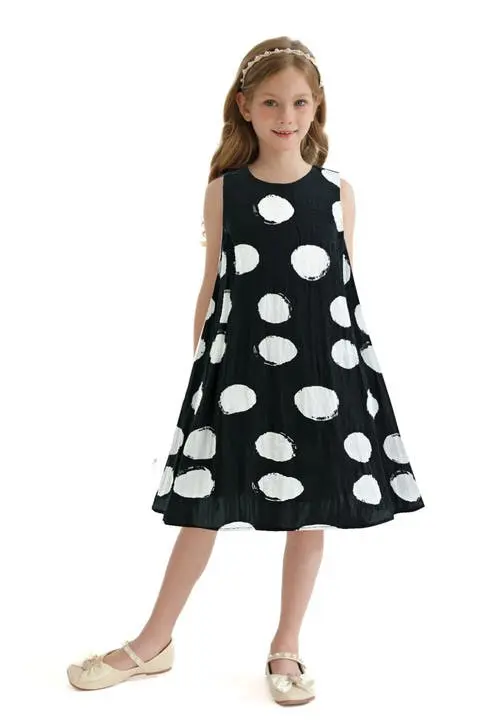 TULLEEN Polka Dot Sleeveless Dress