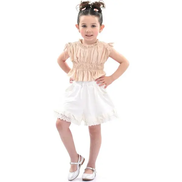 MIMI TUTU Ruffle Bow Outfit Set