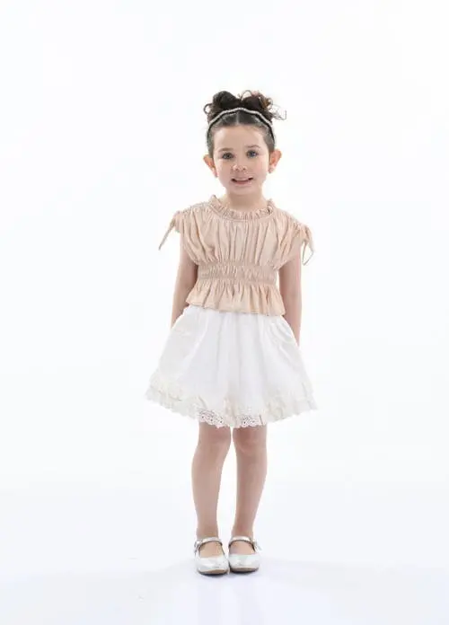 MIMI TUTU Ruffle Bow Outfit Set