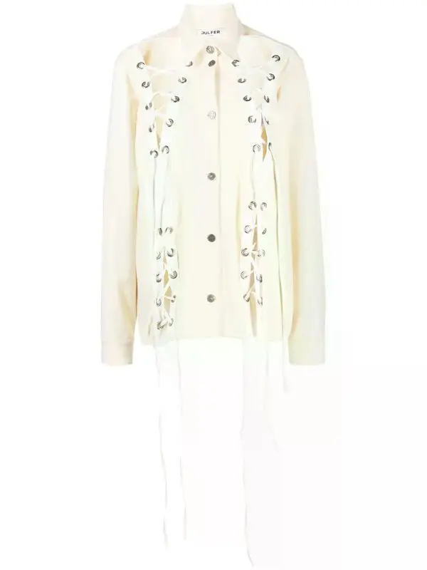 JULFER Alex Lace-up Wool Jacket
