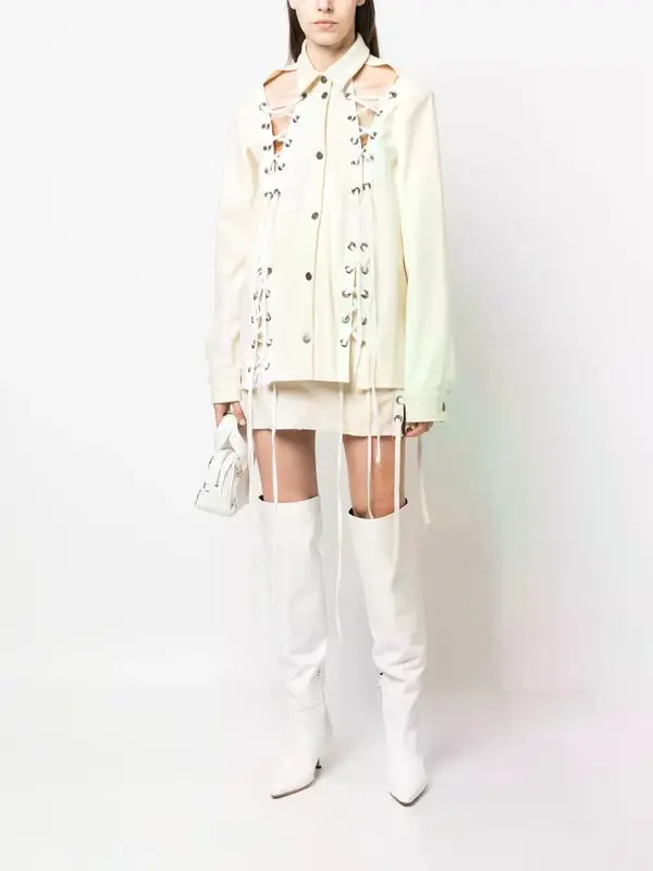 JULFER Alex Lace-up Wool Jacket