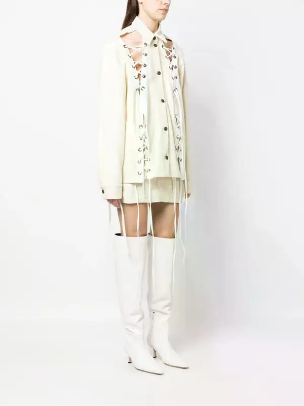 JULFER Alex Lace-up Wool Jacket