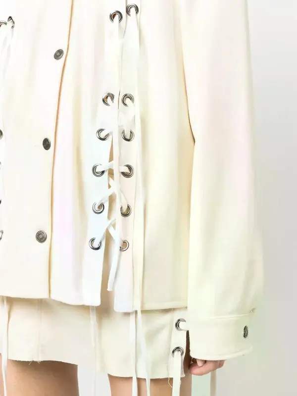 JULFER Alex Lace-up Wool Jacket