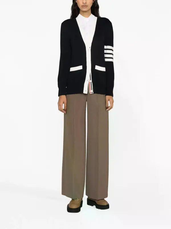 Thom Browne 4-bar Stripe Cardigan