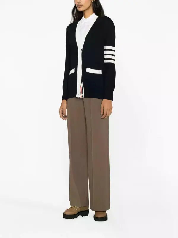 Thom Browne 4-bar Stripe Cardigan