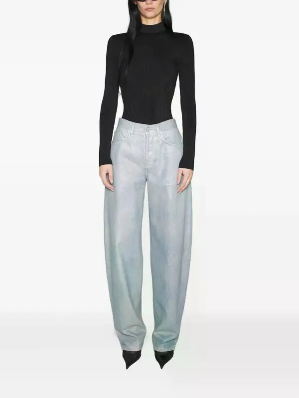 MUGLER Lace-up Trousers