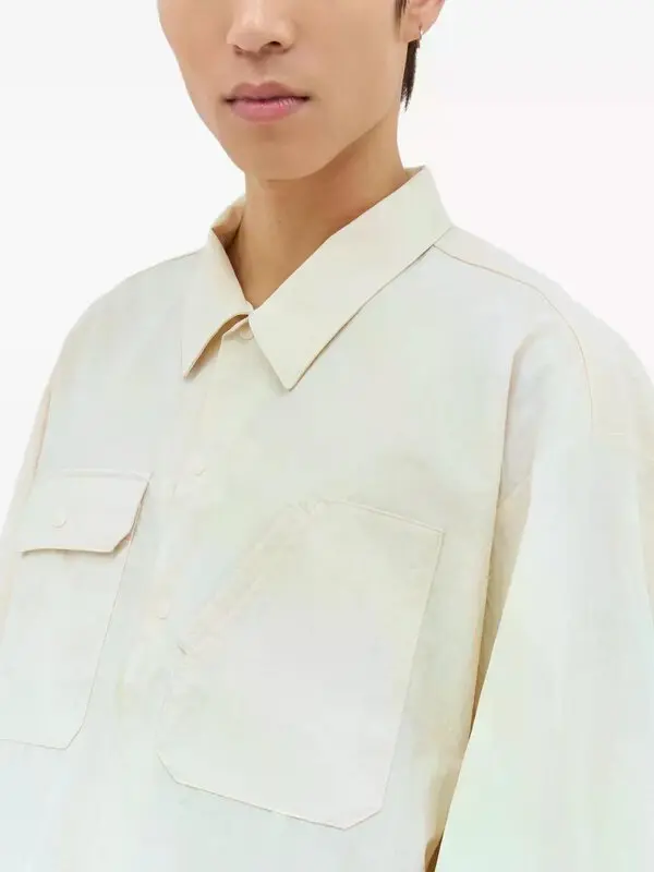 Dickies Double-pocket Long-sleeve Shirt - Neutrals
