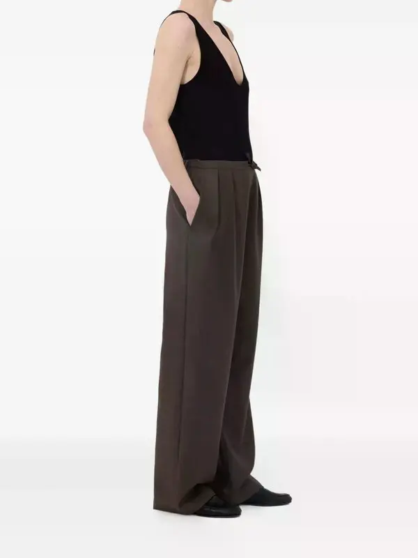 Loulou De Saison Cove Trousers - Brown