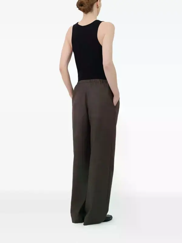 Loulou De Saison Cove Trousers - Brown
