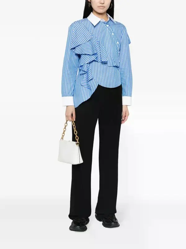 BESFXXK Long-sleeve Striped Shirt
