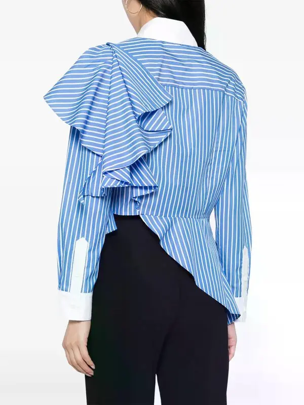 BESFXXK Long-sleeve Striped Shirt