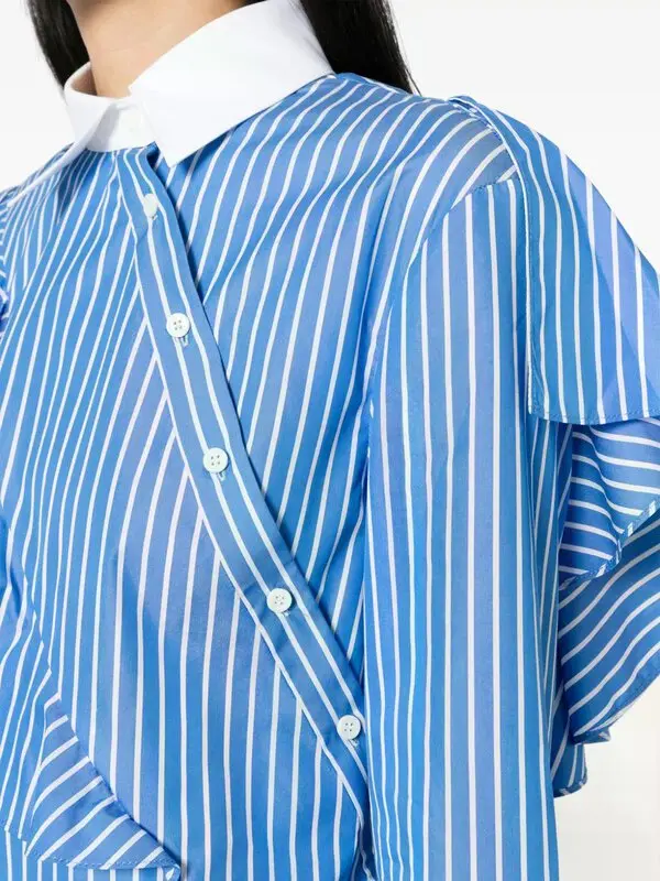 BESFXXK Long-sleeve Striped Shirt