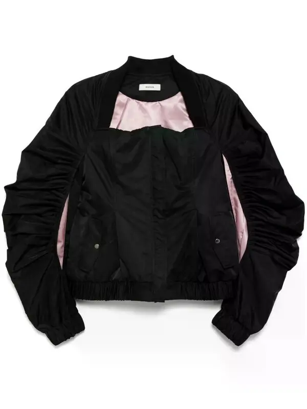 BESFXXK Cut-out Bomber Jacket