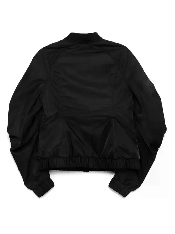 BESFXXK Cut-out Bomber Jacket
