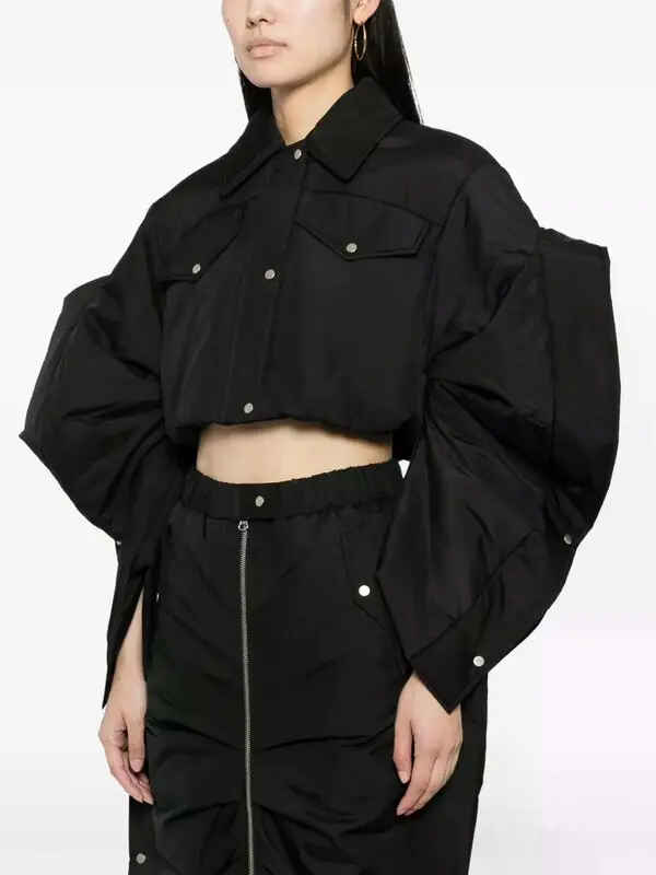 BESFXXK Cropped Padded Jacket With Drop Shoulder