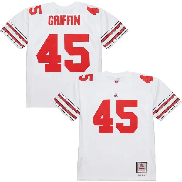 Mitchell & Ness Archie Griffin 1975 College Vault Legacy Jersey - White