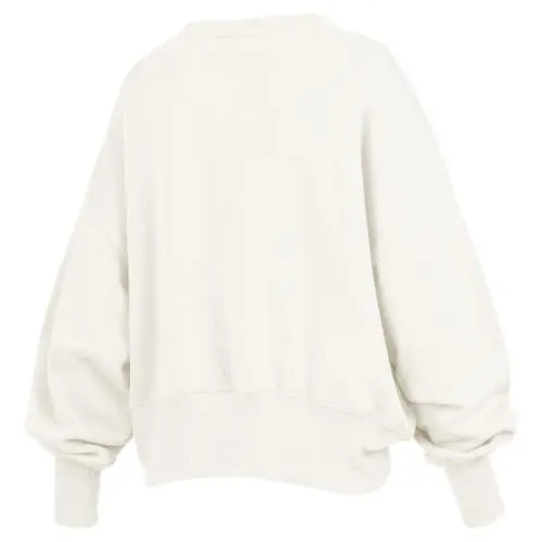 PRESSBOX Tennessee Volunteers Chelsea Oversized Pullover Sweatshirt