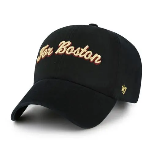 '47 Boston College Eagles Clean Up Adjustable Cap - Black