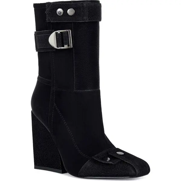 AZALEA WANG Allona Bootie - Black