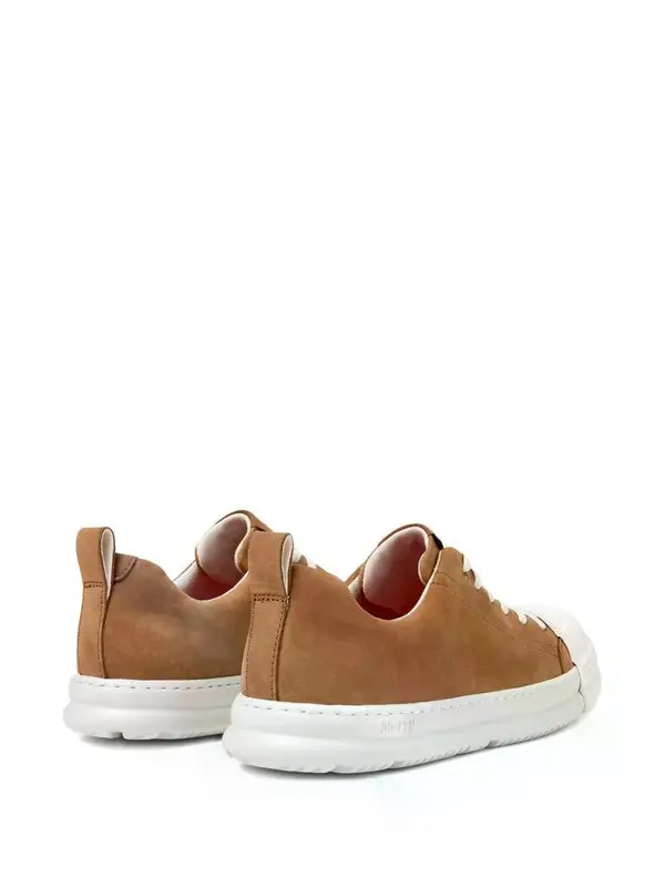 Camper Junction Runner Lace-up Nubuck Leather Sneakers - Brown
