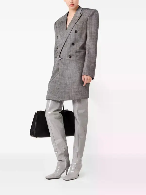 Stella McCartney Pinstripe Double-breasted Coat