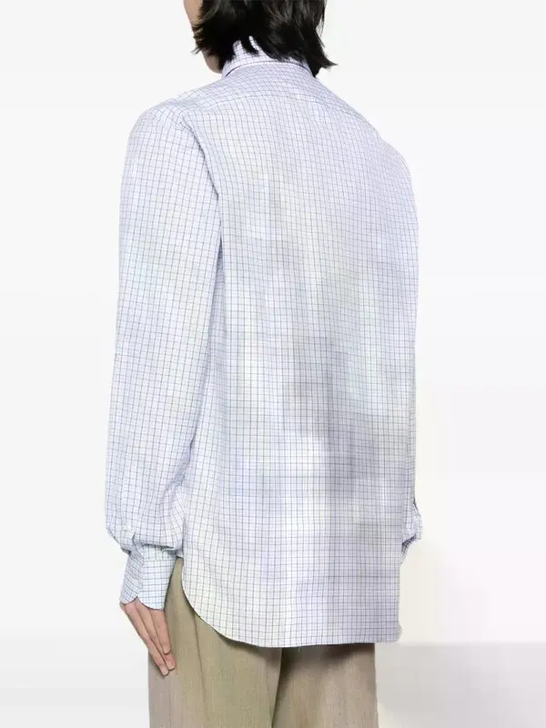 Luciano Barbera Check-print Button-down Shirt