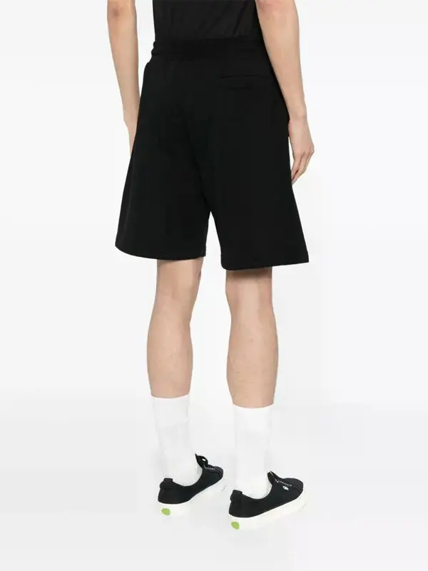 PHOBIA Embroidered Logo Cotton Shorts