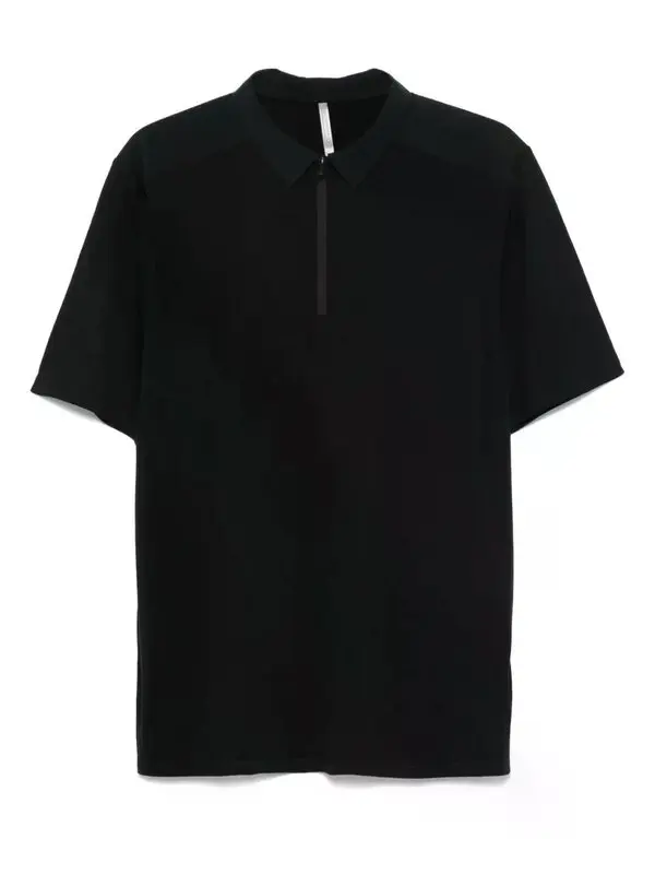 Veilance Short-sleeved Polo Shirt - Black