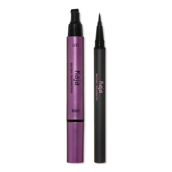 KAJA Wink Stamp Waterproof Winged Eyeliner Stamp & Liquid Pen - Black - Original Cat Eye