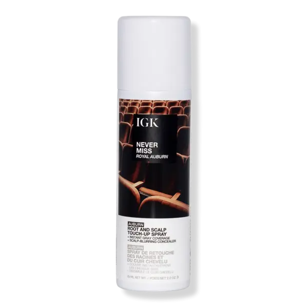 IGK Never Miss Root And Scalp Touch-up Spray - Royal Auburn