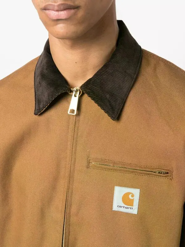 Carhartt Work In Progress Detroit Contrasting-collar Jacket