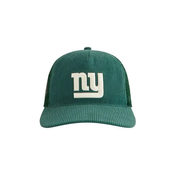 Kith X '47 New York Giants Corduroy Trucker Cap - Green