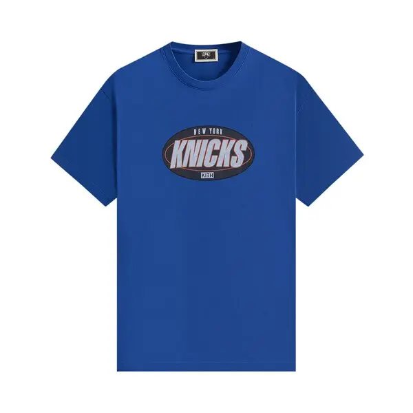 Kith For The New York Knicks Y2k Vintage Tee - Blue