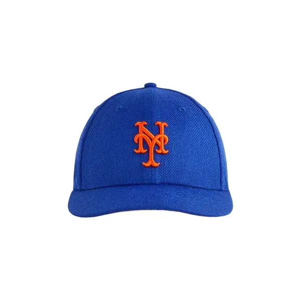 Kith X New Era New York Mets Raffia Cap - Blue | Editorialist