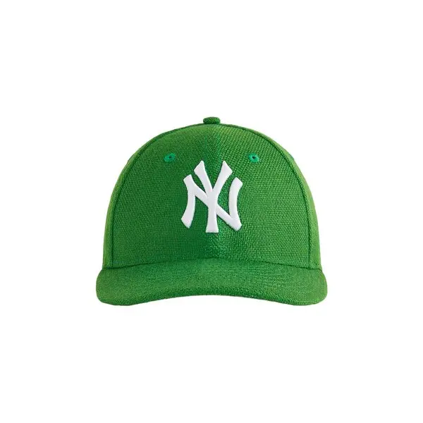 Kith X New Era Yankees Raffia 59fifty Fitted Cap - Green