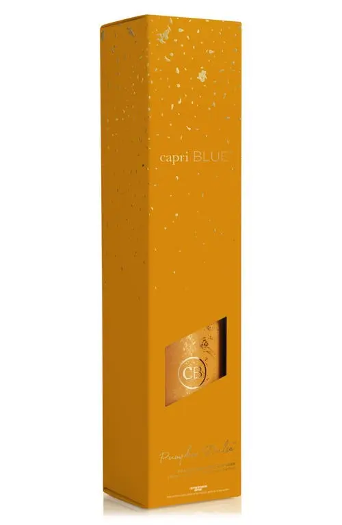 CAPRI BLUE Glimmer Reed Diffuser - Pumpkin Dulce