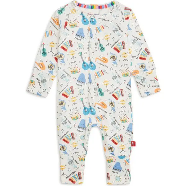 MAGNETIC ME Bach 'n' Roll Convertible Romper - White