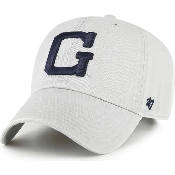 '47 Georgetown Hoyas Vault Clean Up Adjustable Cap - Gray